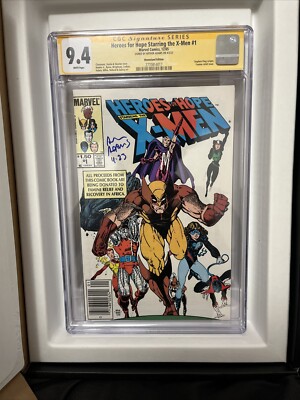 Marvel Heroes for Hope X-Men 1 Arthur Art Adams signed CGC 9.4Wolverine ...