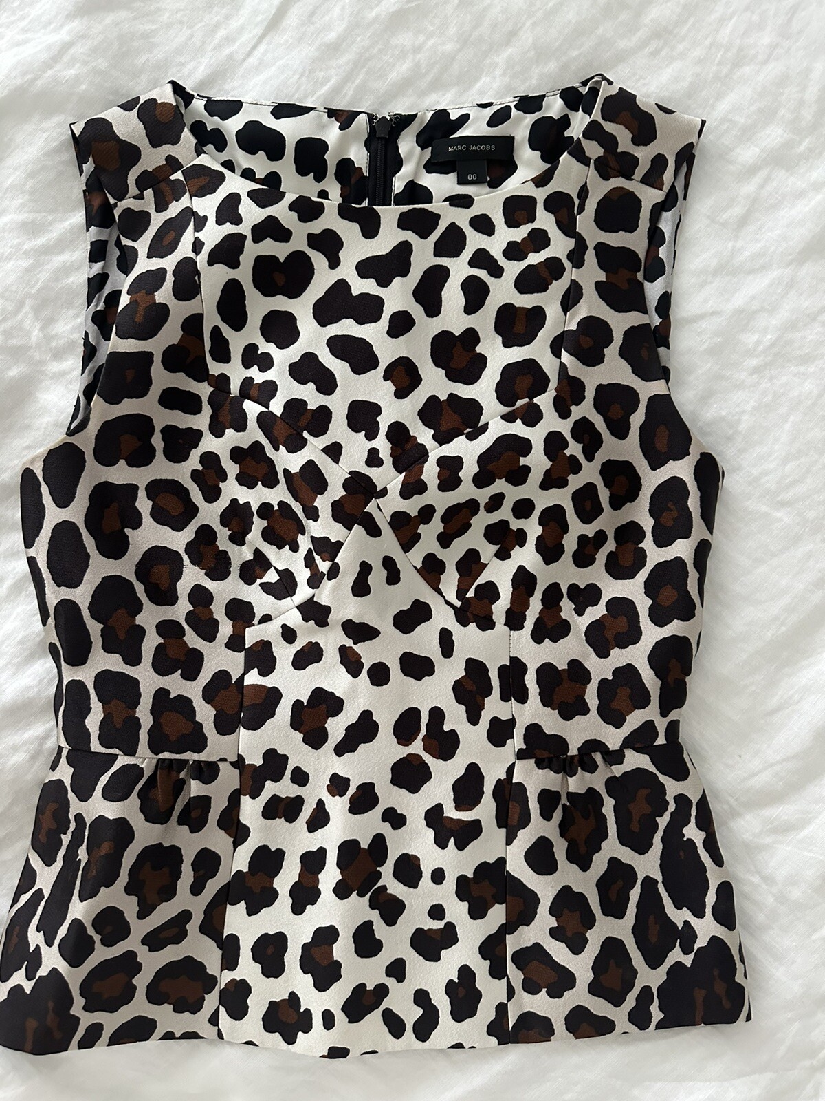 Marc Jacobs Runway Collection Snow Leopard Top, Size … - Gem