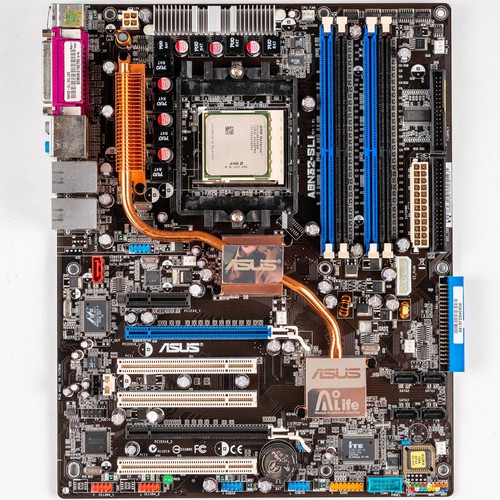 Asus A8N32-SLI Deluxe Socket 939 ATX Athlon 64 Motherboard nForce4 ...
