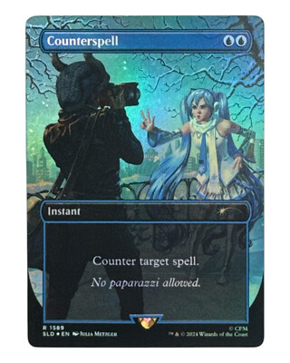 MTG | Counterspell | Secret Lair | Hatsune Miku | Foil | NM | EN | eBay.de