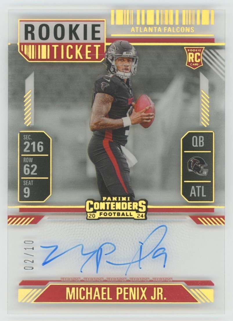 Hottest 2024 NFL Rookie Card Auctions