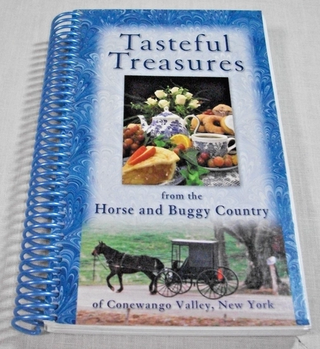 AMISH TASTEFUL TREASURES COOKBOOK 2003 CONEWANGO VALLEY NEW YORK | eBay