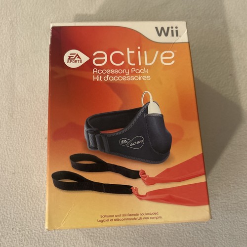 Nintendo Wii Active Accessory Pack Leg Strap & Resistance Band NIB New ...