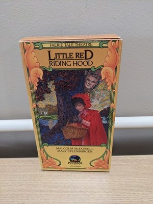 USED Shelley Duvall Faerie Tale Theater Little Red Riding Hood VHS 1983 ...