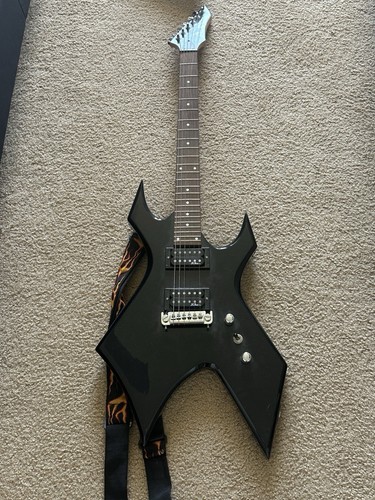 BC Rich Warlock Bronze Series 6 String Electric Guitar (Black) | eBay