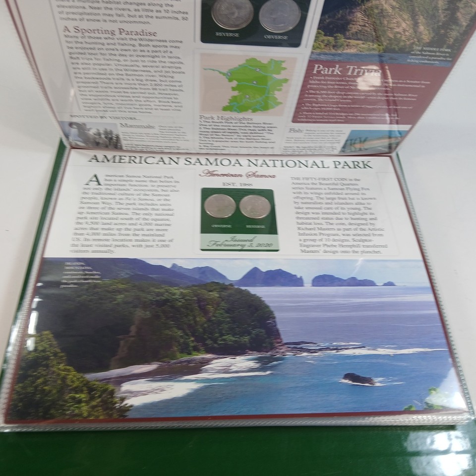 The National Parks Quarters Collection 2010-2020 Complete 56 Panels ...
