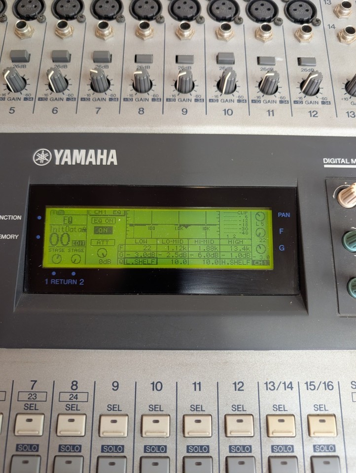 Yamaha 01v mixing console. Working. 24 Channels. Flying, automated ...