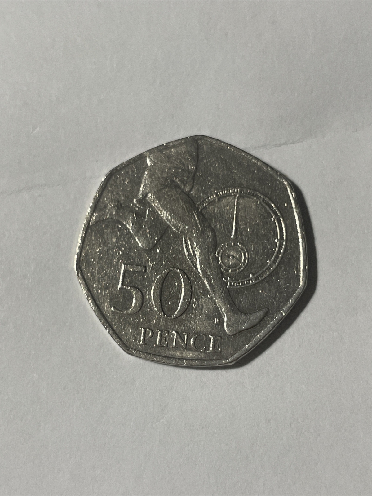 Rare Collector Olympic Roger Bannister Running 50p British Fifty Pence ...