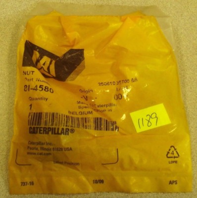 ~GENUINE~ CAT Caterpillar Nut 8I-4580 8I4580 / FREE Shipping! | eBay