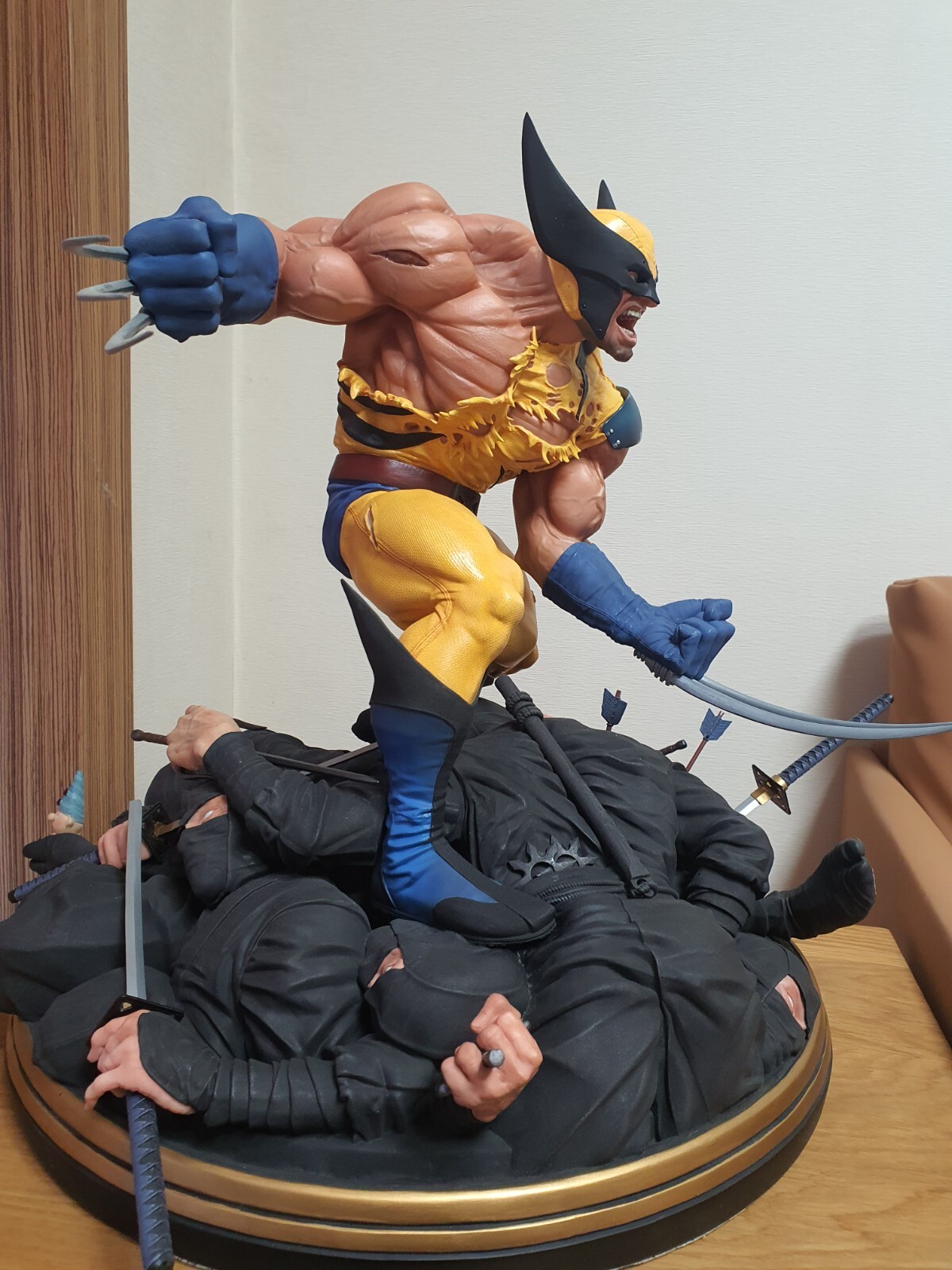 Wolverine vs Ninjas ResinWorx resin worx 1/4 custom statue | eBay
