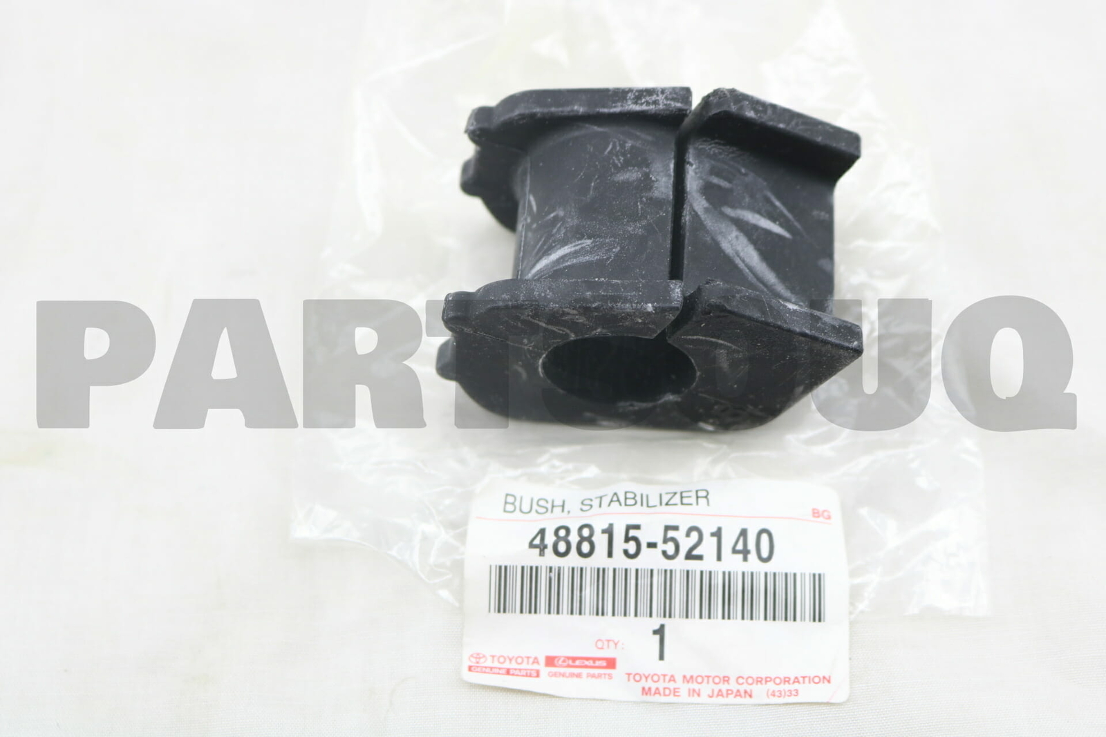 4881552140 Genuine Toyota BUSH, FRONT STABILIZER BAR, NO.1 48815-52140 ...