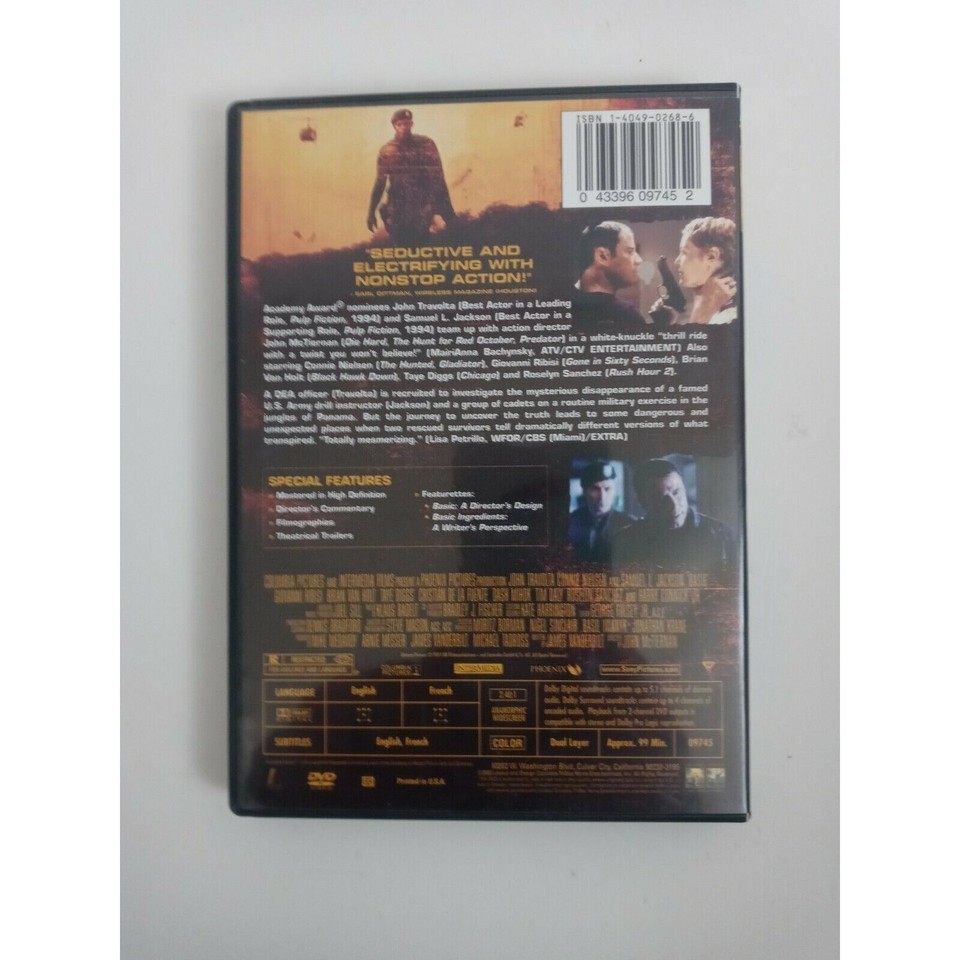 Basic John Travolta DVD | eBay