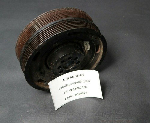 06E105251E Vibration Damper Belt Pulley OEM Audi A4 S4 8K A6 S6 4G A8 ...