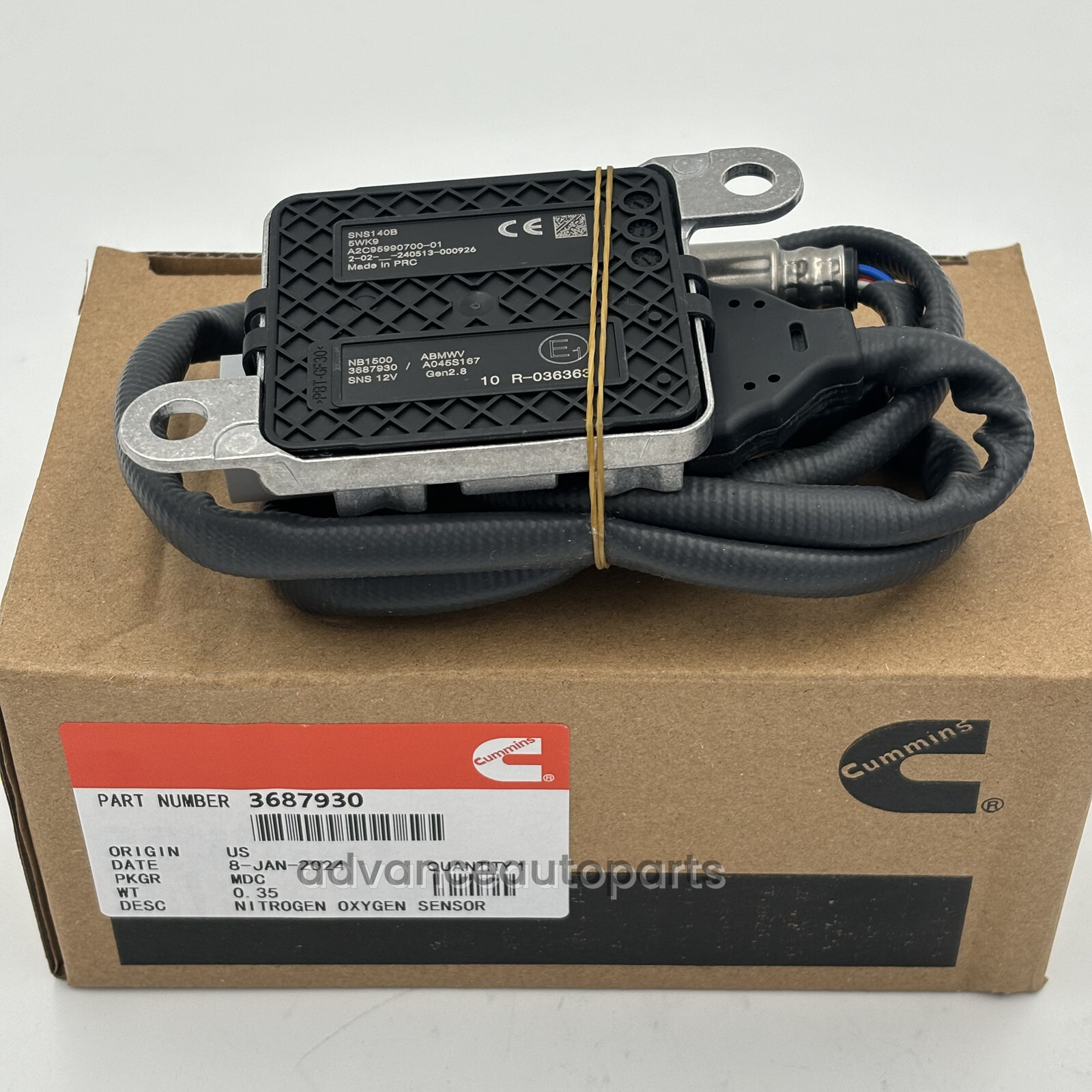 New NOx Nitrogen Oxide Sensor 3687930 4326870 Superced P/n 3687930RX ...