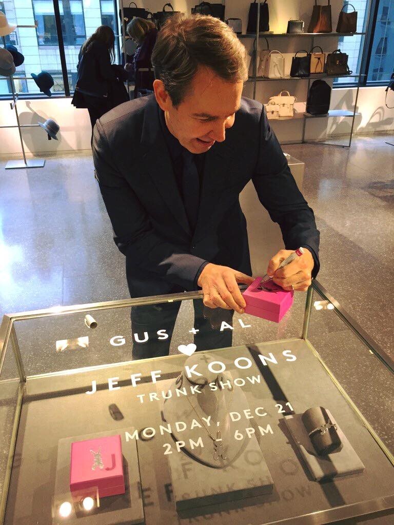 Silver Bracelet - Jeff Koons limited Edition Authographed box | eBay