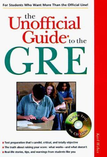 Unofficial Guide to the GRE with Computer-Adaptive Tests by Karl Weber ...