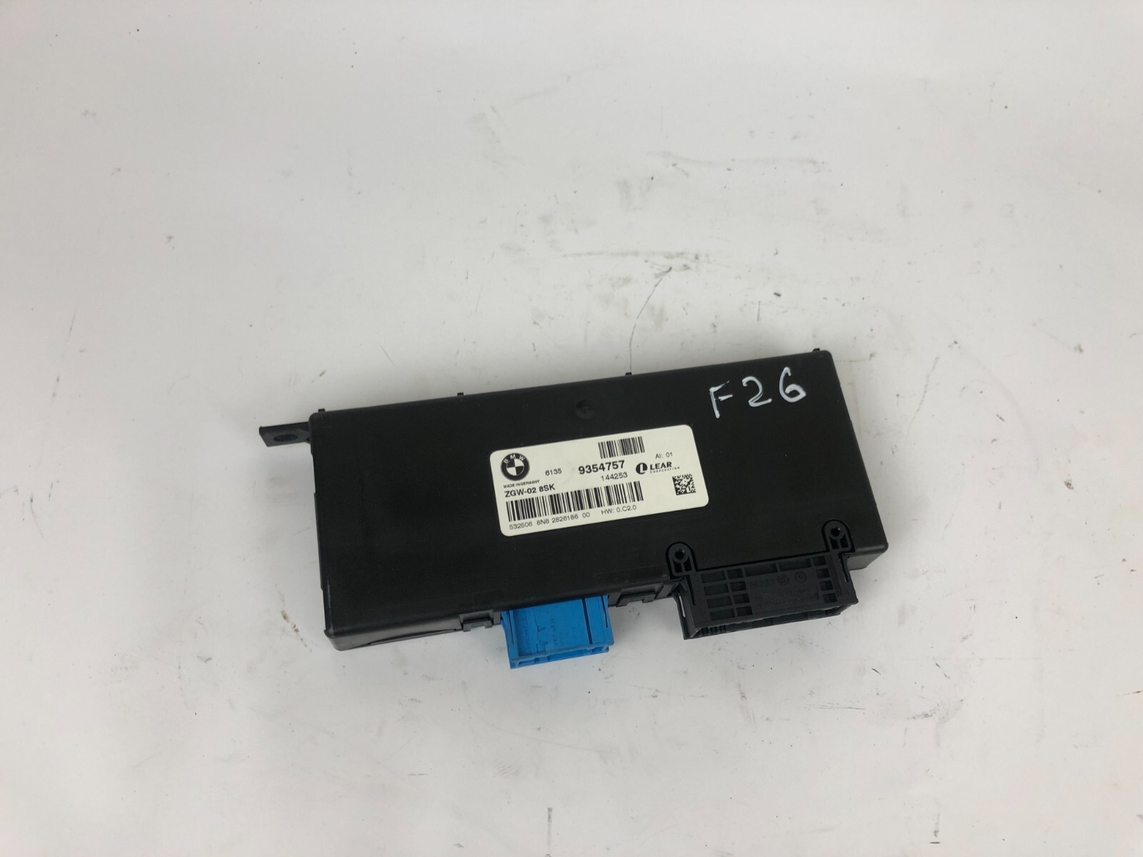 BMW X4 Series F26 ZGW Central Gateway Control Module ECU Unit 9354757 ...