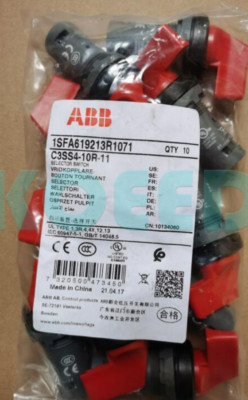 10PCS/bag NEW ABB Red long-handle selector switch C3SS4-10R-11 | eBay