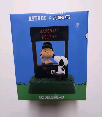 Houston Astros Peanuts Night Snoopy Lucy Bobblehead Add On 06/04/2024 ...
