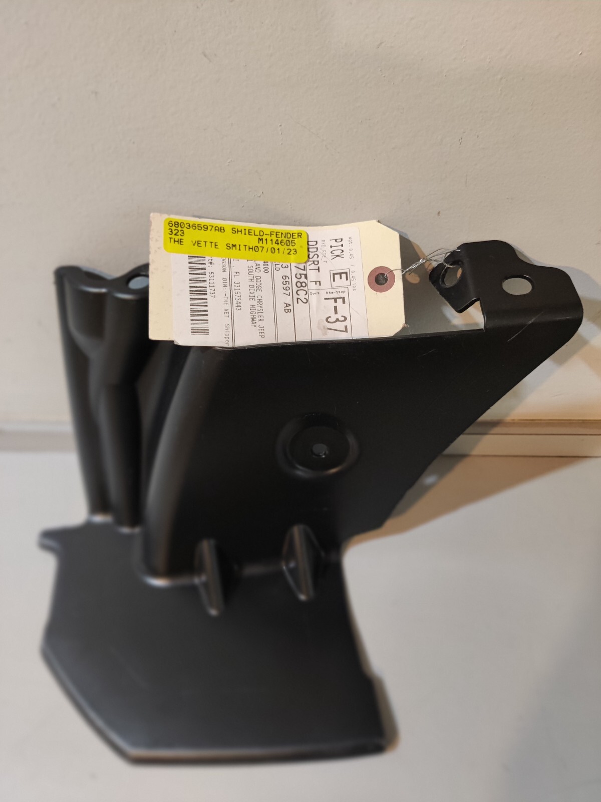 Fender Splash Shield Mopar 68036597AB for sale online | eBay