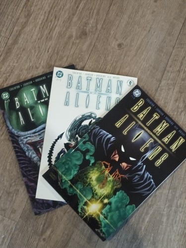 Batman Aliens II Trade Paperback TPB Set 1-2-3 vs Joker Chestburster ...