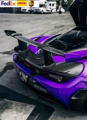 Half Carbon Rear Wing Rear Spoiler For Mclaren 720S GT Style | eBay