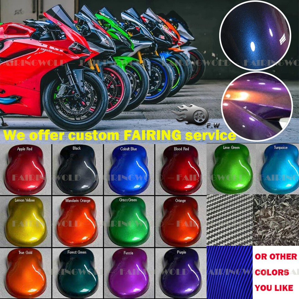 Chameleon Colors For Kawasaki Ninja ZX6R 2024-2025 636 ABS Fairing Kit ...