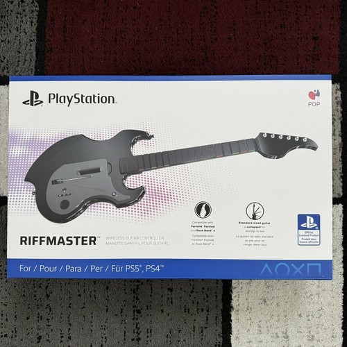PDP RIFFMASTER Wireless Guitar Controller Playstation 5 PS5/PS4 IN HAND ...