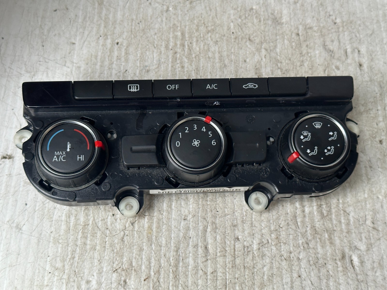 2012 - 2015 VolksWagen Passat A/C Heater Climate Control P: 561 907 426 ...