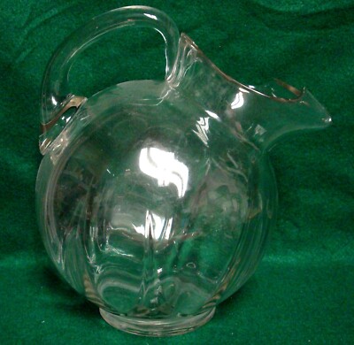 Duncan & Miller CANTERBURY Top Handle Ball Jug Pitcher RARE ITEM! | eBay