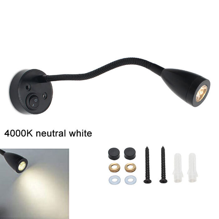 DC12V 24V RV Boat LED Reading Light Wall Lamp for Truck Motorhome ...