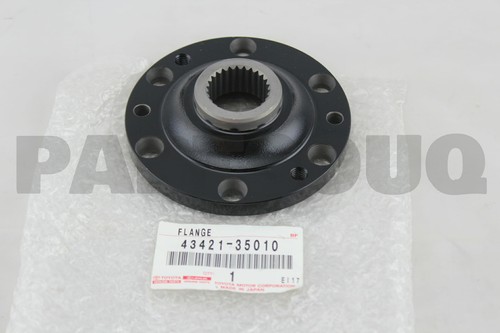 4342135010 Genuine Toyota FLANGE, FRONT AXLE OUTER SHAFT, RH/LH 43421 ...