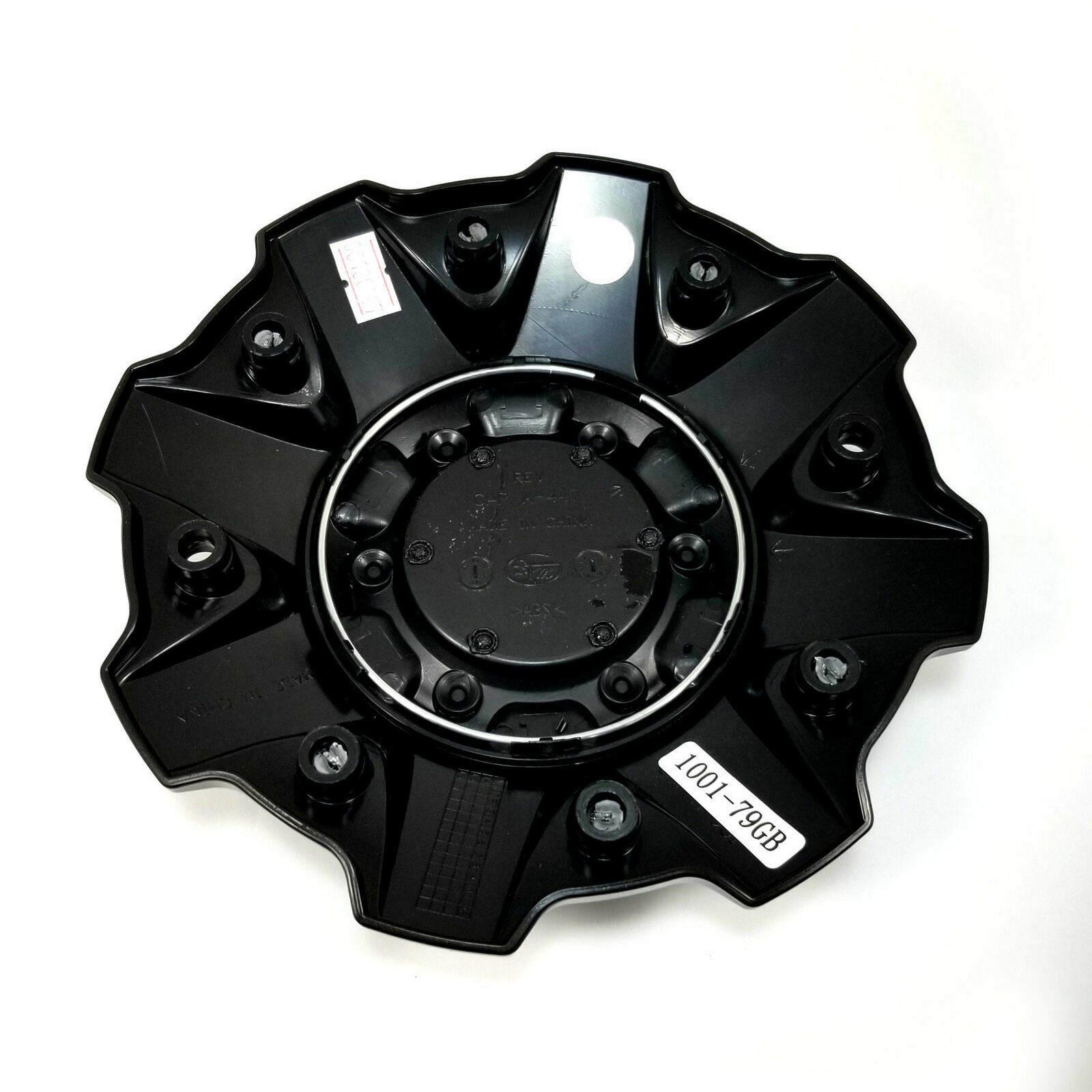 4 Fuel Off-Road Wheels Black Wheel Center Caps 5/6/8L D578 Battle Axe ...