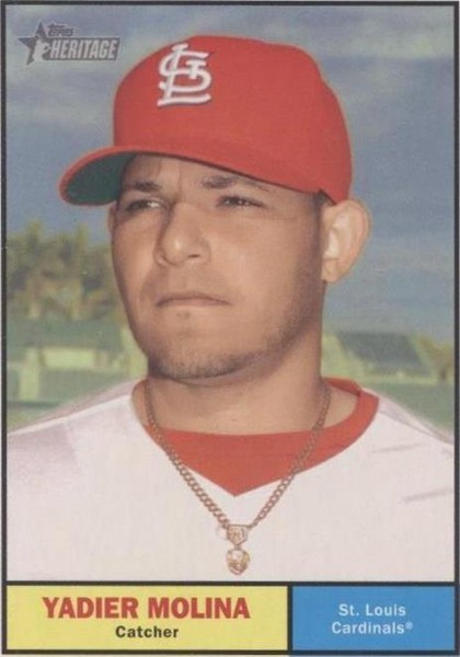 2010 Topps Heritage - #118 Yadier Molina for sale online | eBay