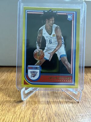 2022-23 Panini NBA Hoops Yellow Parallel Jaylin Williams RC | eBay