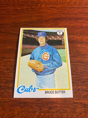 1978 Topps #325 Bruce Sutter HOF | eBay
