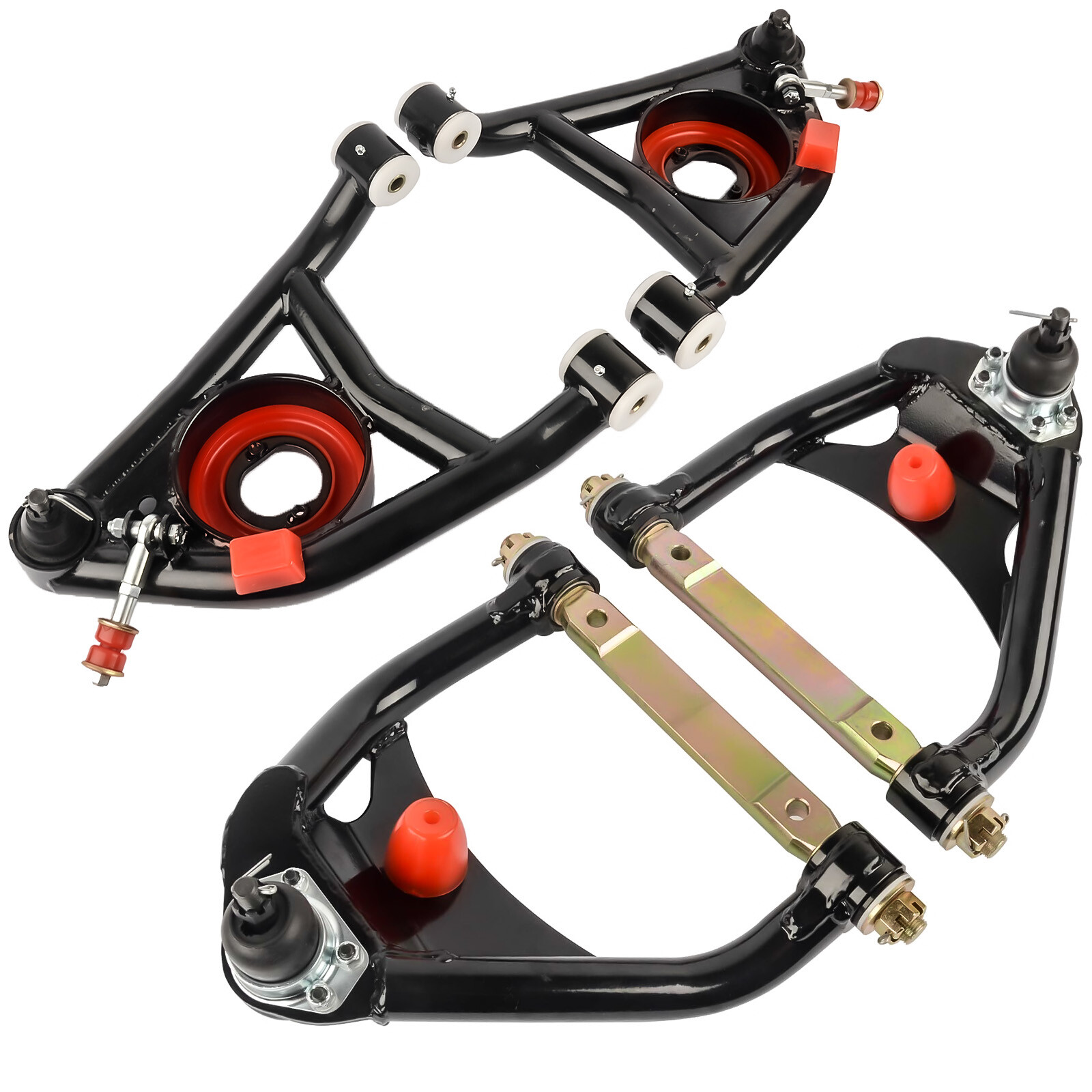 Fits 64-72 GM A Body Gto Heavy Duty Tubular a Pair of Upper & Lower ...