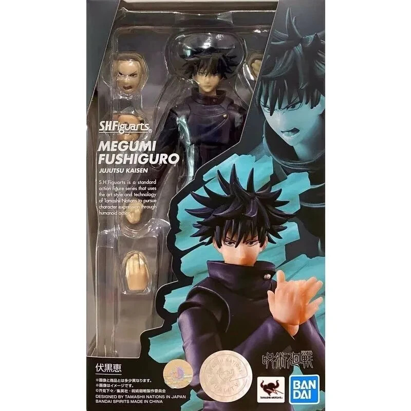 Bandai S.H. Figuarts Jujutsu Kaisen Megumi Fushiguro SHF Action Figure ...