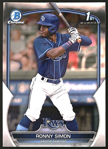 2023 Bowman Chrome Prospects #BCP-112 Ronny Simon Tampa Bay Rays | eBay