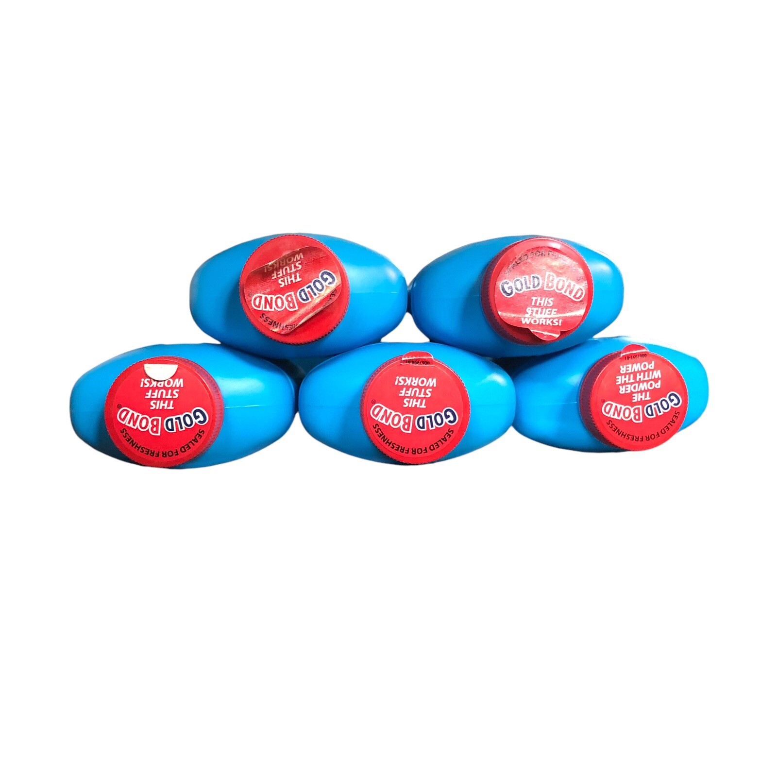 (5) Gold Bond Maximum Strength WITH TALC Foot Powder Medicated 4 oz ...