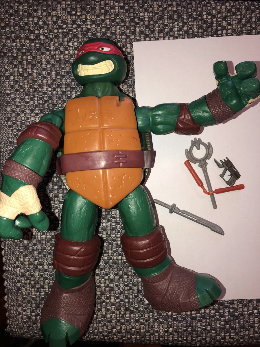 2013 Tmnt Battle Shell Raphael Teenage Mutant Ninja Turtles Action