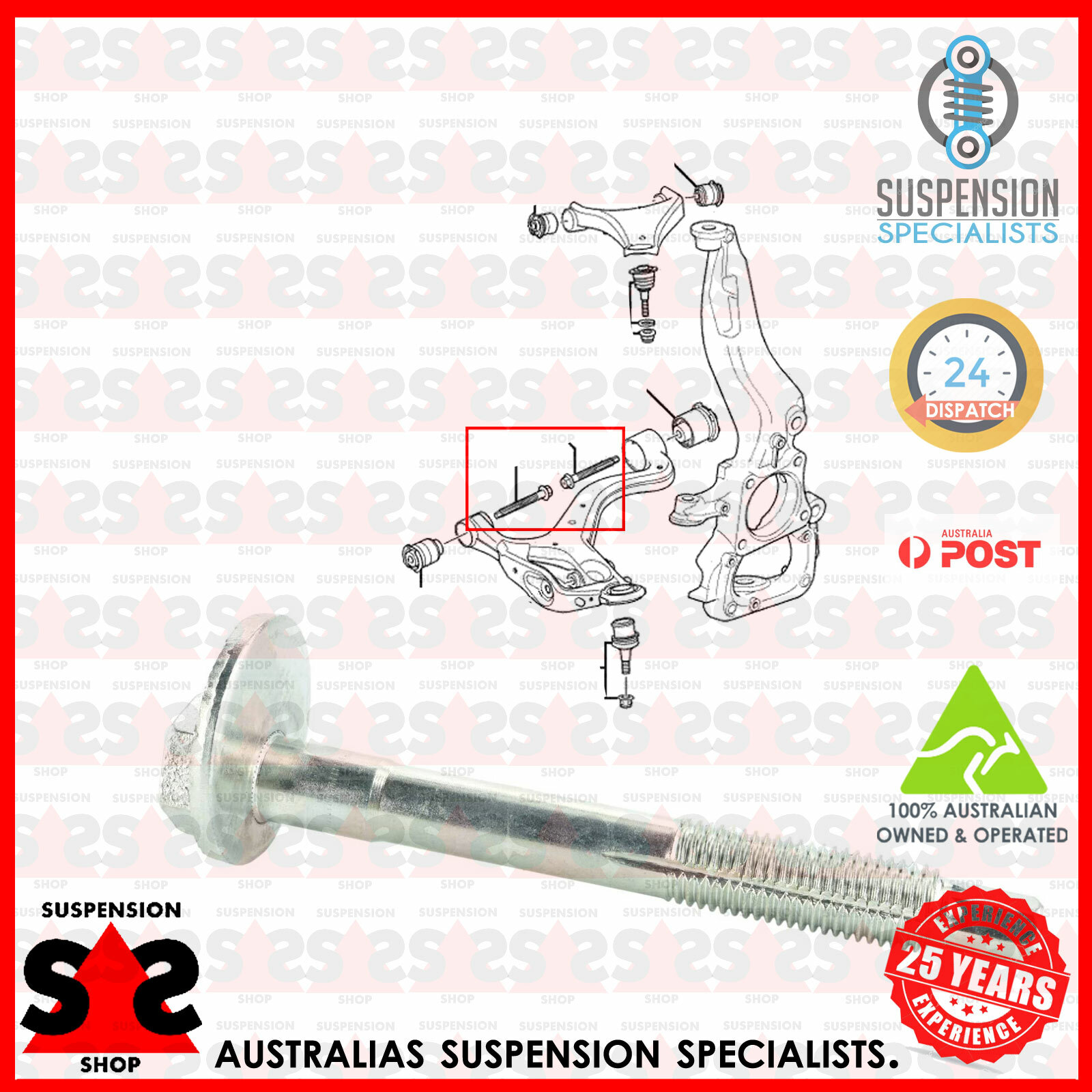 Camber Correction Screw Suit LAND ROVER Range Rover Sport I (L320) 3.6 ...