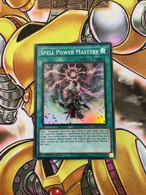 Spell Power Mastery - SR08-EN022 - Super Rare - 1st Edition NM | eBay
