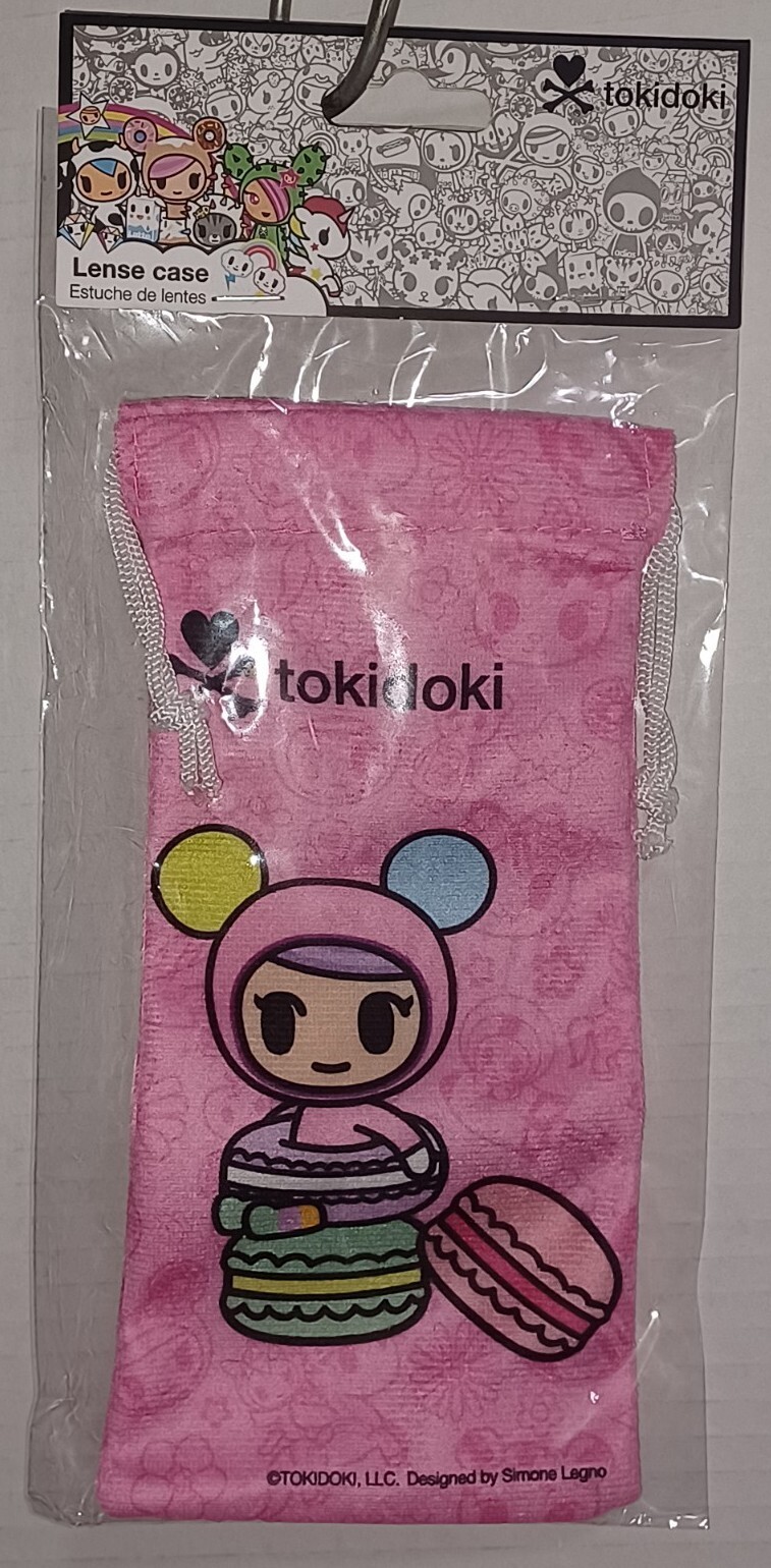 Tokidoki macarons pastry Drawstring pouch eyeglass case bag Kawaii pink ...