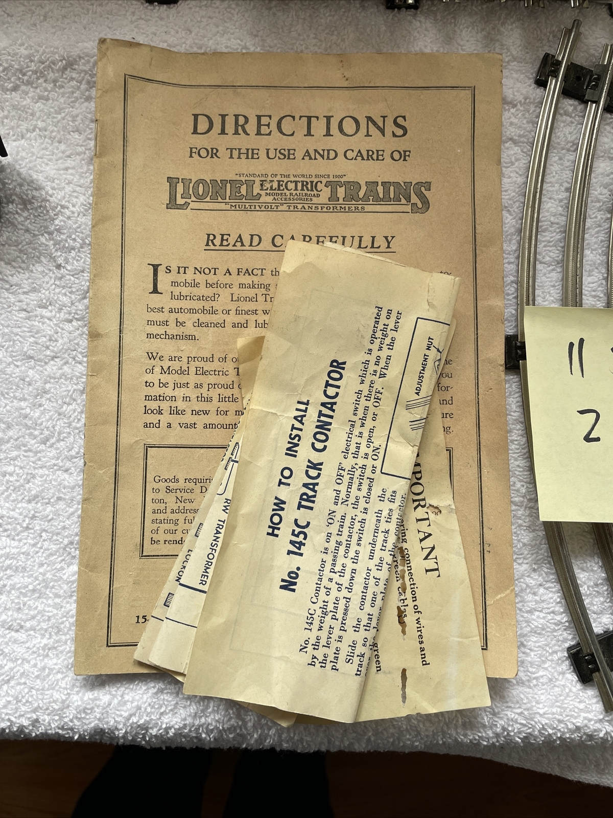 Rare American Flyer Lines Brass Piper Train Engine Pre War With Cars 30 ...