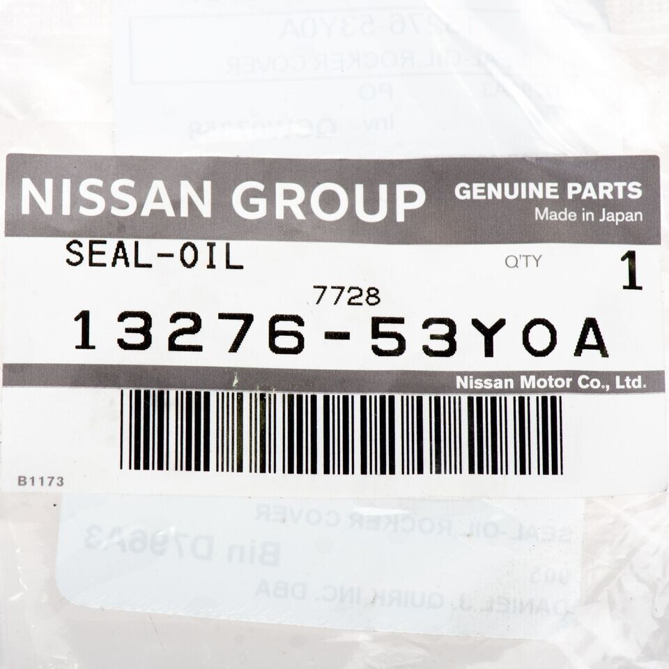 Nissan 1327653Y0A Spark Plug Tube Seal for sale online | eBay