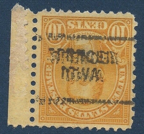 ERROR INVERTED DOUBLED PRECANCEL SPENCER IOWA 10C STAMP | eBay