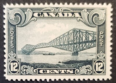 Stamps Canada Mint: #156 12c gray Quebec Bridge Fine MNH | eBay