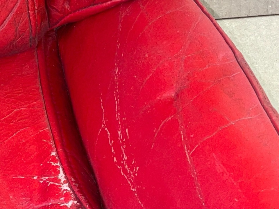 Corvette C4 Seats red leather covers with foam GM OEM 94 95 96 | eBay