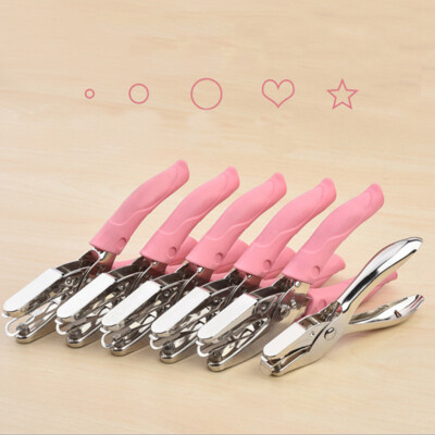 Mini Single Hole Punch Paper Puncher Heart Star Cutter Embossing ...